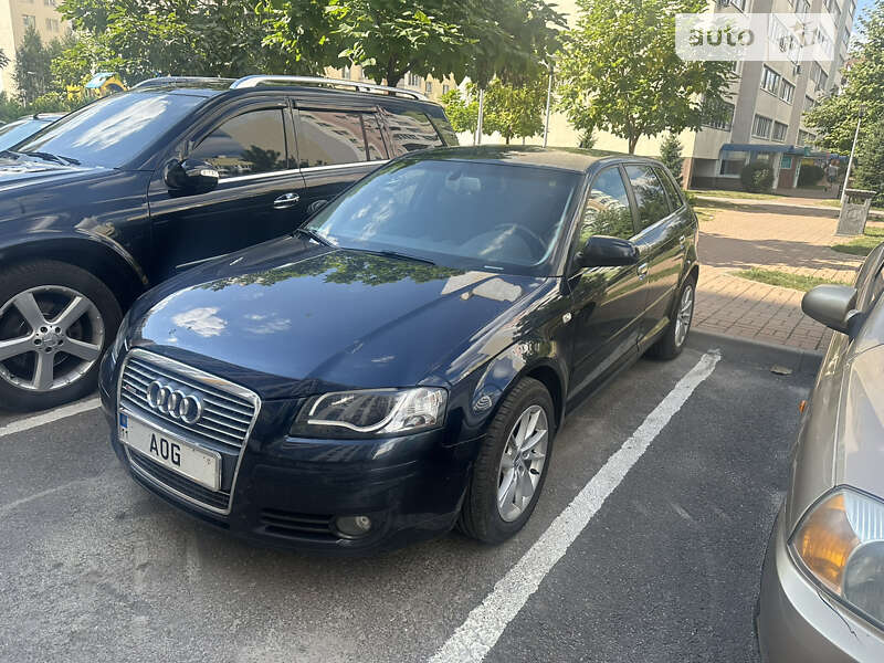 AUTO.RIA – Продам Ауді А3 Спортбек 2007 бензин хетчбек бу у Києві, ціна 7500 $ WAUZZ28P98A056895