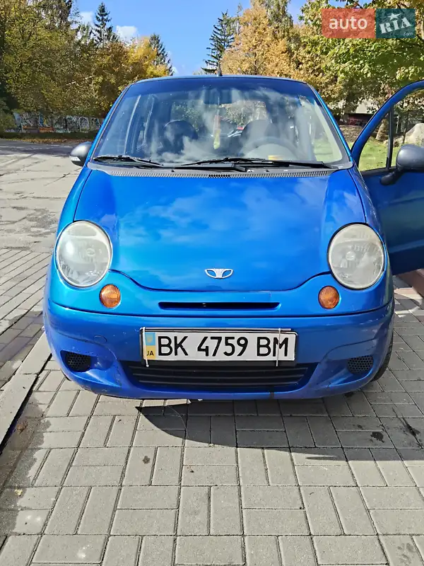 XWB4A11EDEA533439 - DAEWOO MATIZ 2013 - Просмотр истории
