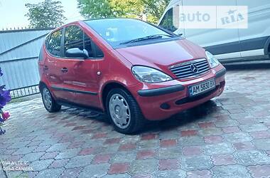 AUTO.RIA – Продам Мерседес-Бенц A-Клас 2001 (AM5830BX) газ пропан-бутан ...