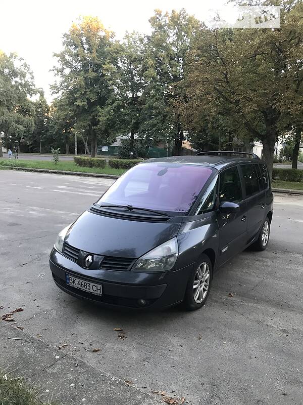 AUTO.RIA – Продам Рено Еспейс 2004 (BK4683CH) дизель 2.2 мінівен бу у Рівному, ціна 3749